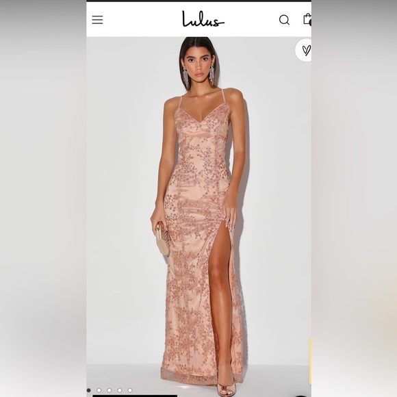 Lulus | Dresses | Lulu Sequin Backless Dress | Poshmark